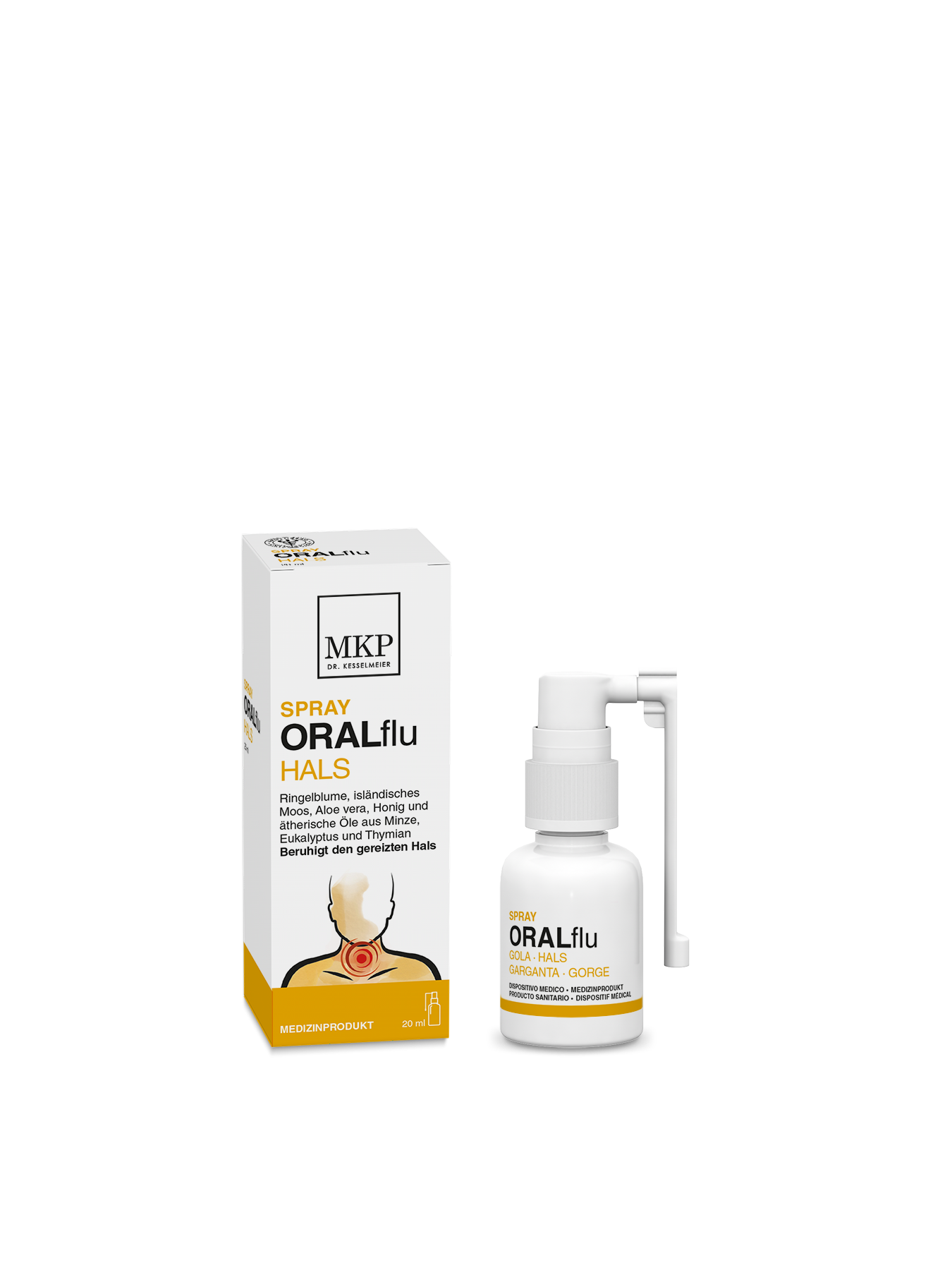 SPRAY ORALflu HALS – MKP - Dr. Kesselmeier